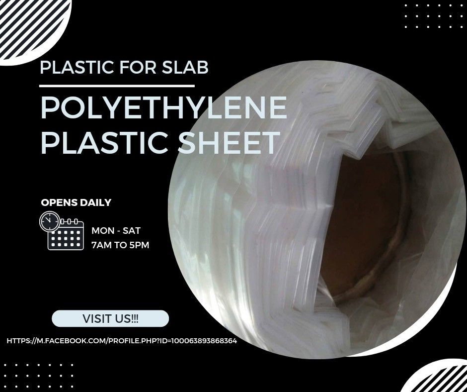 Polyethylene Plastic Sheet for Slab, Commercial & Industrial ...