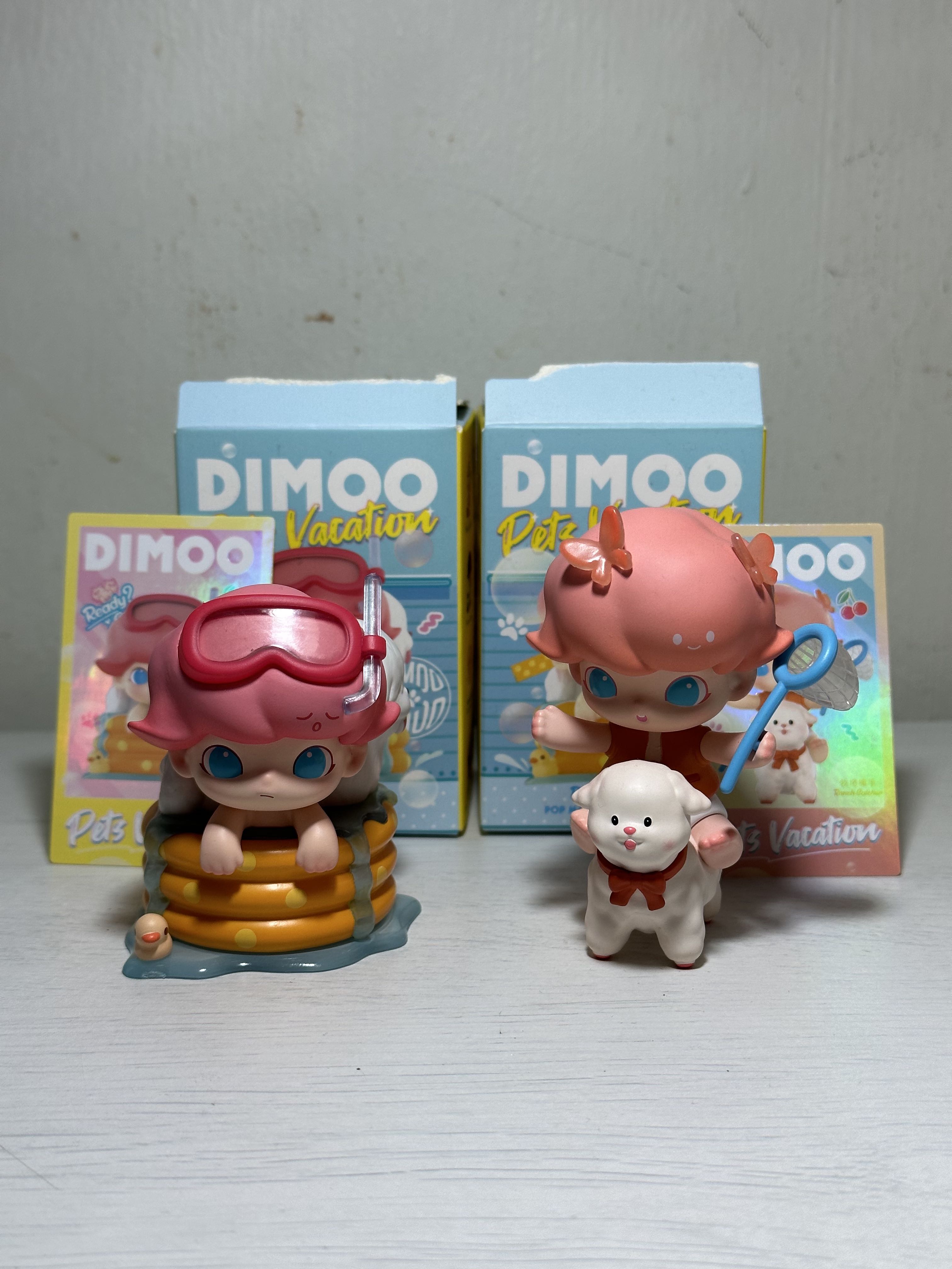 Popmart Dimoo Pets Vacation, Hobbies & Toys, Toys & Games on Carousell