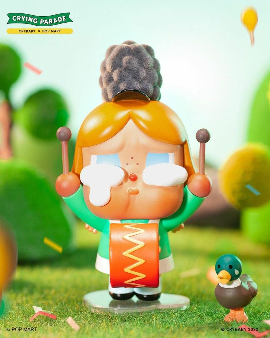 [POPMART] POPMART CRYBABY CRYING PARADE SERIES FULL SET AND INDIVIDUAL ...