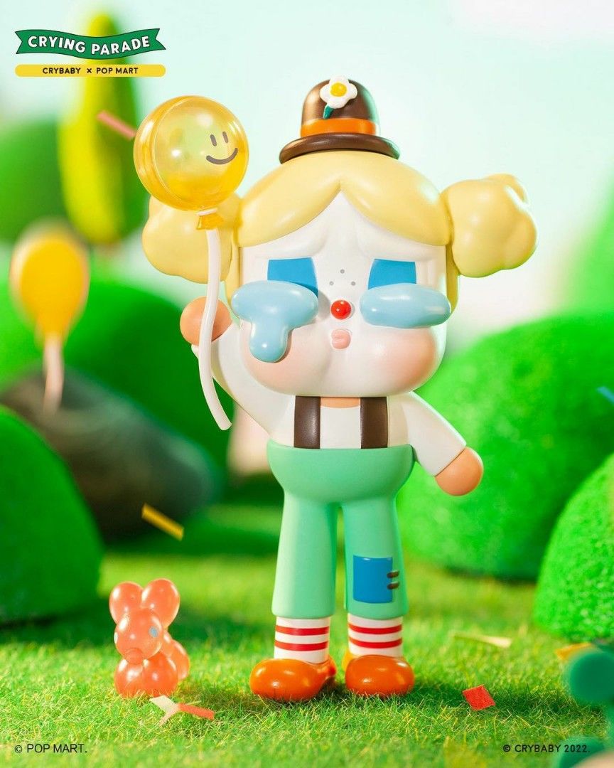 [POPMART] POPMART CRYBABY CRYING PARADE SERIES FULL SET AND INDIVIDUAL ...
