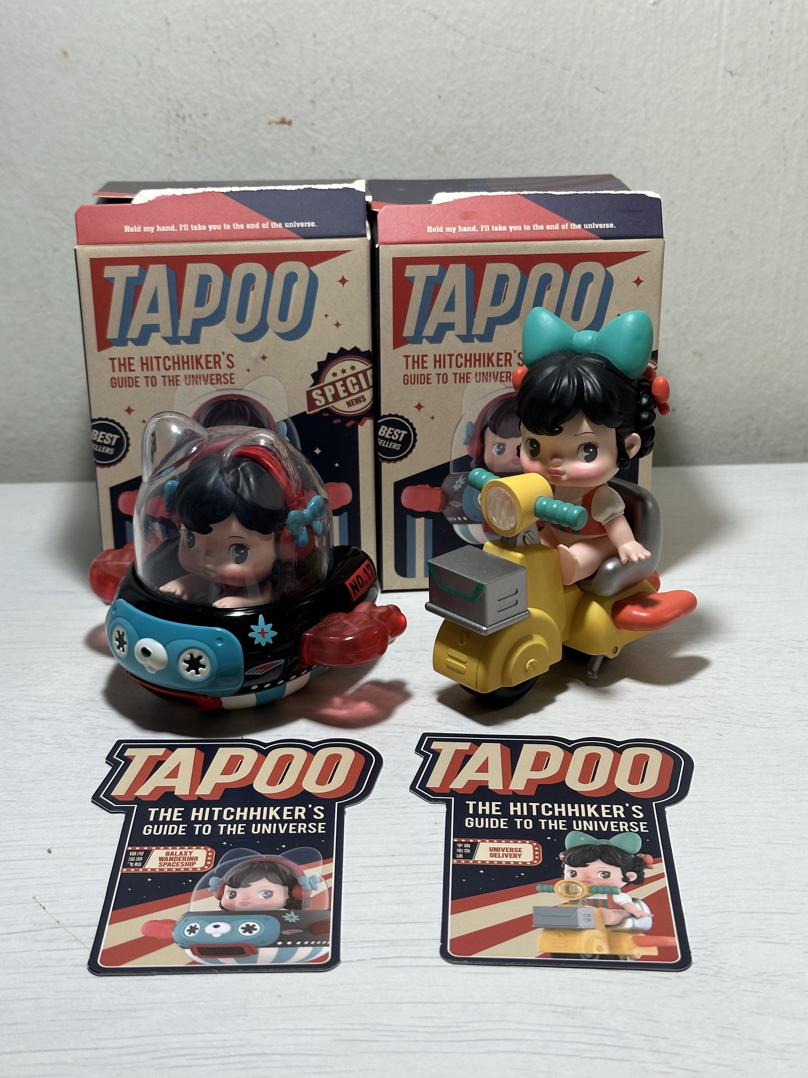 Popmart Tapoo - The Hitchhikers Guide To The Universe, Hobbies & Toys ...