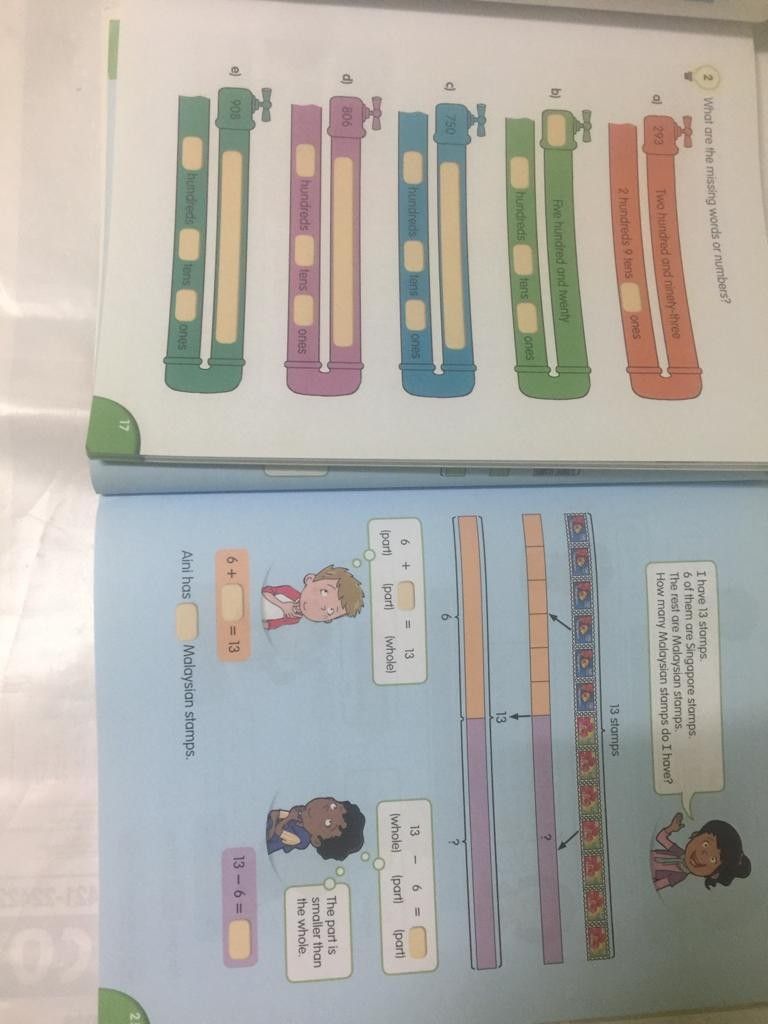 Primary 2 maths books 2A and 2B, Hobbies & Toys, Books & Magazines ...