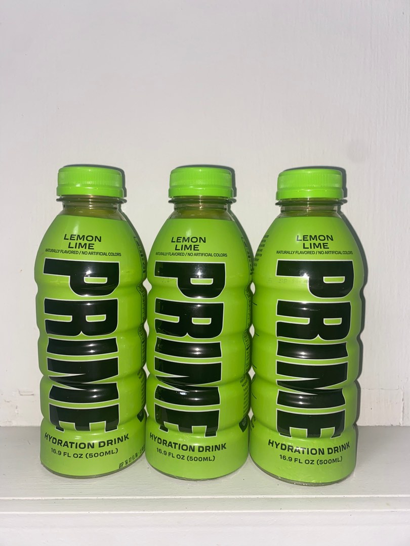 Prime Hydration Lemon Lime, Food & Drinks, Beverages on Carousell