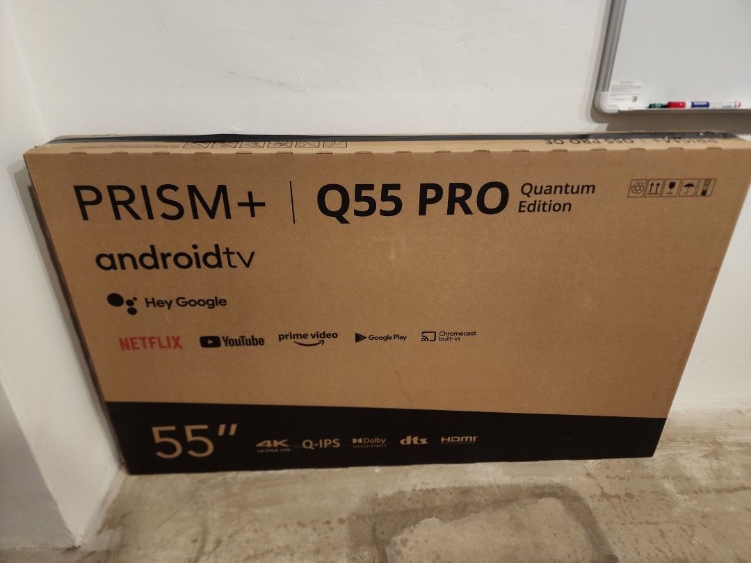 Prism+ Q55 Pro Quantum Edition, TV & Home Appliances, TV ...