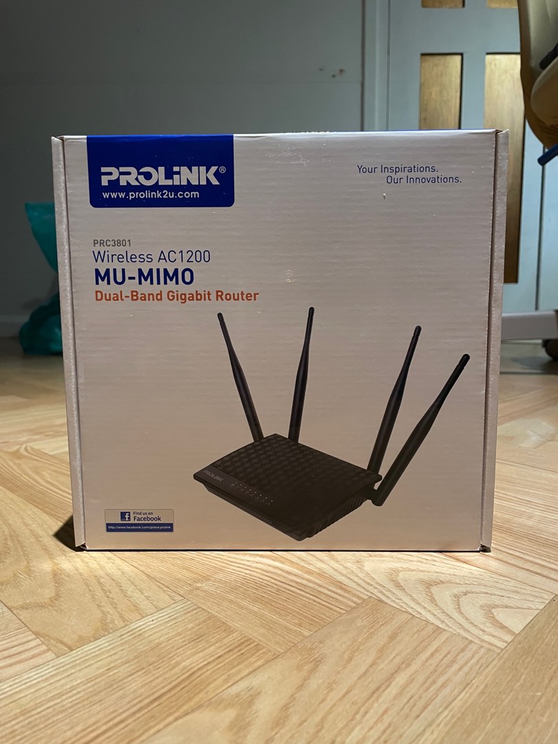 Prolink Dual Band Router Computers And Tech Parts And Accessories Networking On Carousell