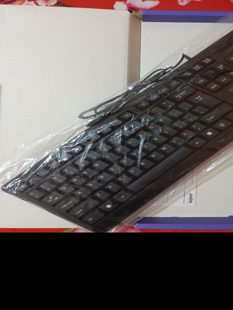 Prolink Keyboard Computers Tech Parts Accessories Computer Keyboard On Carousell
