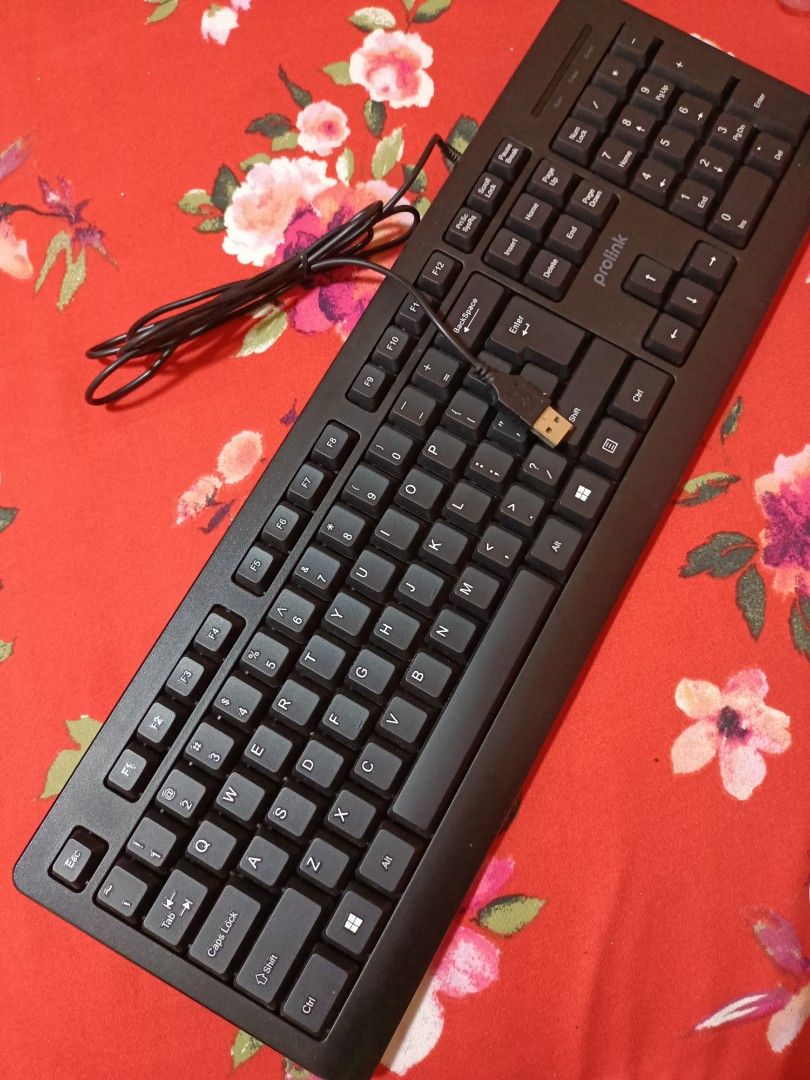 Prolink Keyboard Computers Tech Parts Accessories Computer Keyboard On Carousell