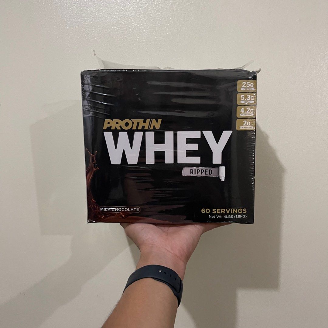 PROTHIN Whey Ripped (18 sachets), Food & Drinks, Other Food & Drinks on ...