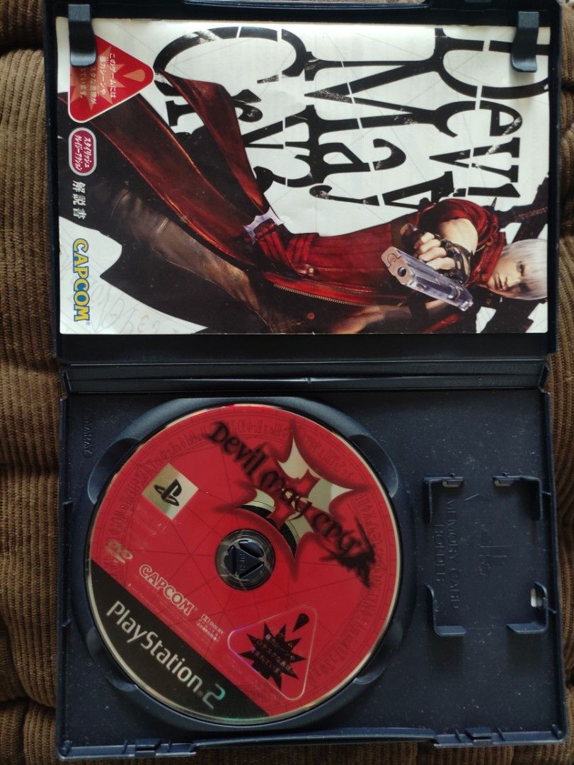 PS2 ORIGINAL DISC DEVIL MAY CRY, Video Gaming, Video Games, PlayStation ...