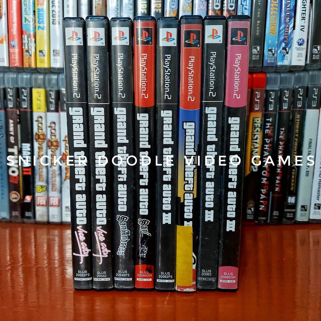 PS2 PRE OWNED GAMES: Grand Theft Auto, Video Gaming, Video Games ...