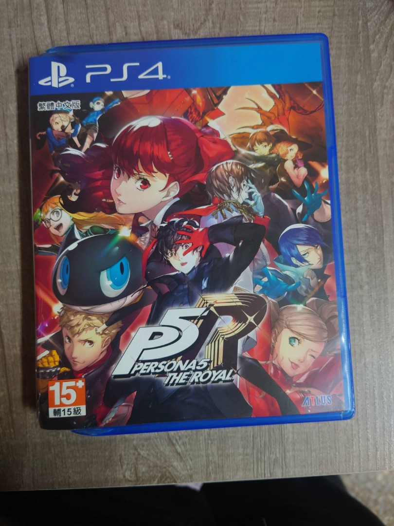 PS4原版片 女神異聞錄5 皇家版 P5R 中文版 SONY 注意原盒瑕疵, 電玩遊戲相關, 電玩、電腦遊戲軟體, PlayStation在旋轉拍賣
