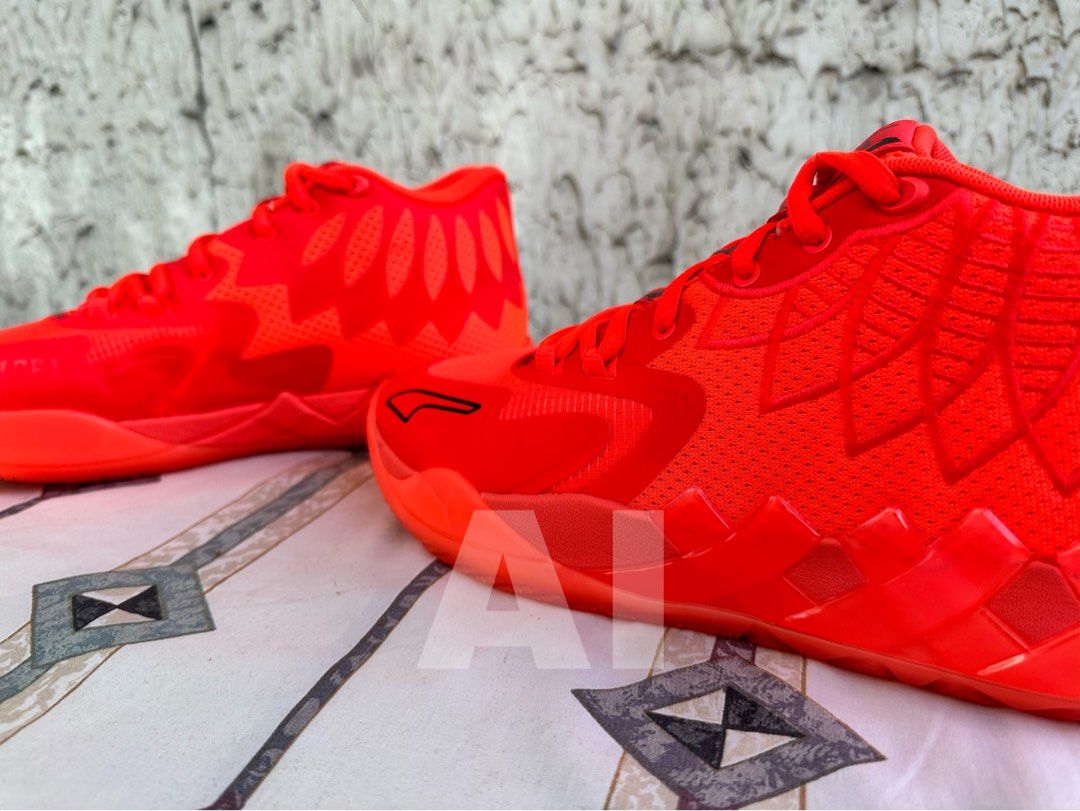 Puma MB.01 "Red Blast", Men's Fashion, Footwear, Sneakers on Carousell