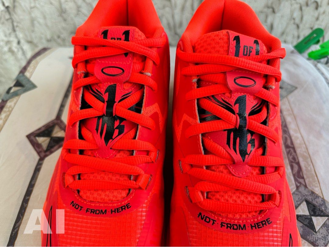 Puma MB.01 "Red Blast", Men's Fashion, Footwear, Sneakers on Carousell