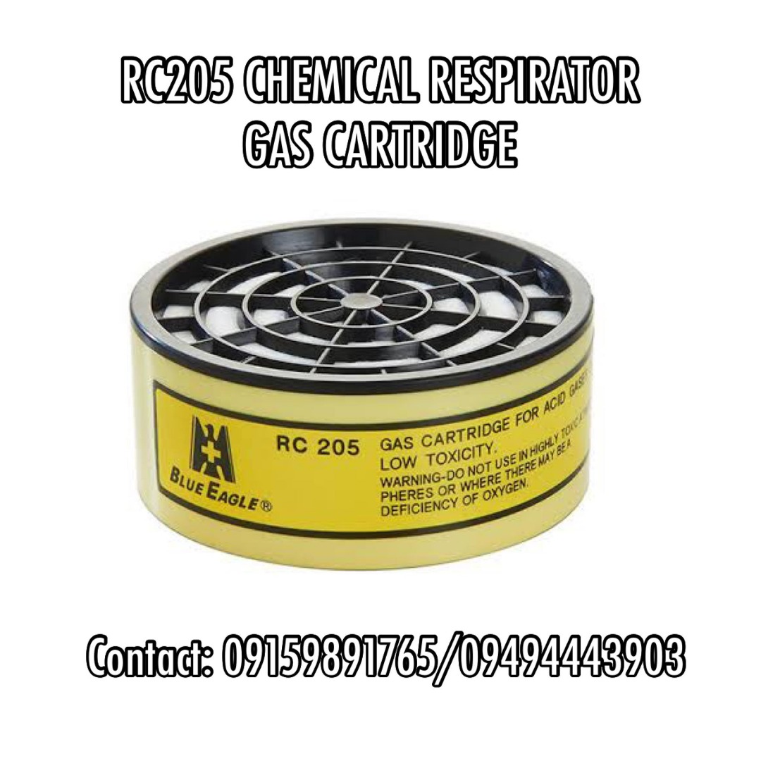 RC205 Chemical Respirator Gas Cartridge Blue Eagle, Commercial ...