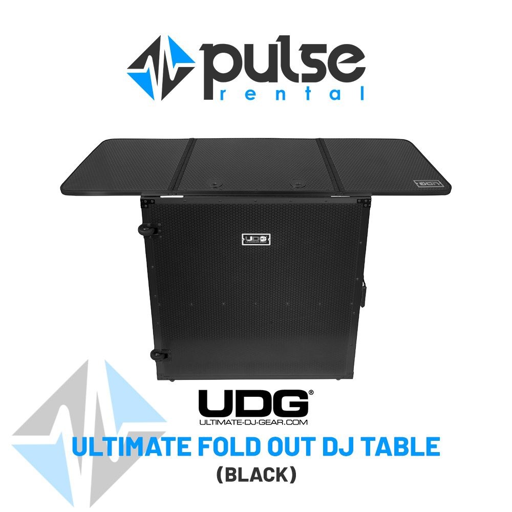 [RENTAL] UDG Ultimate Fold Out DJ Table, Audio, Other Audio Equipment ...