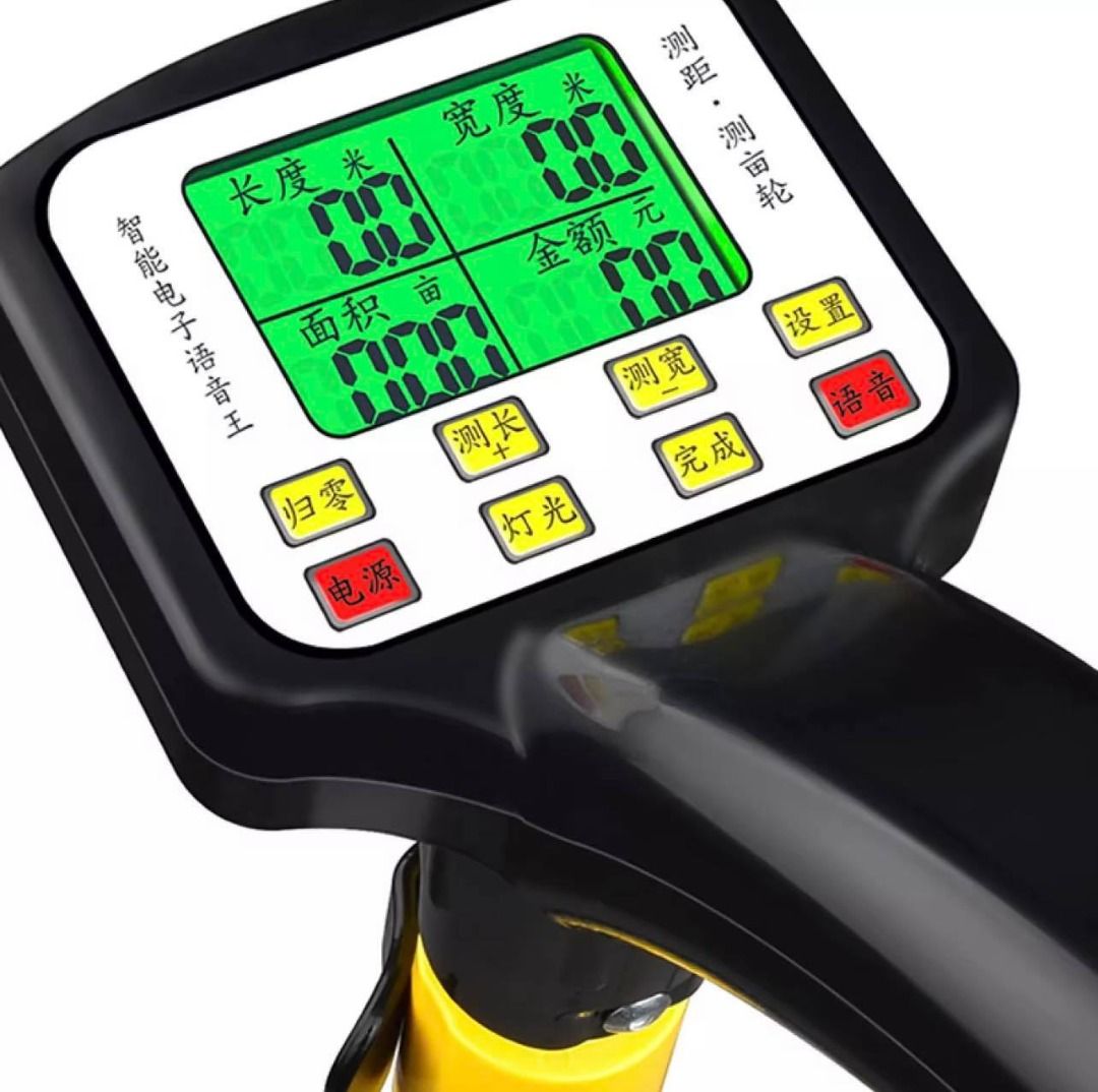 roller meter tape Digital Mechanical Folding Distance Measuring Wheel ...