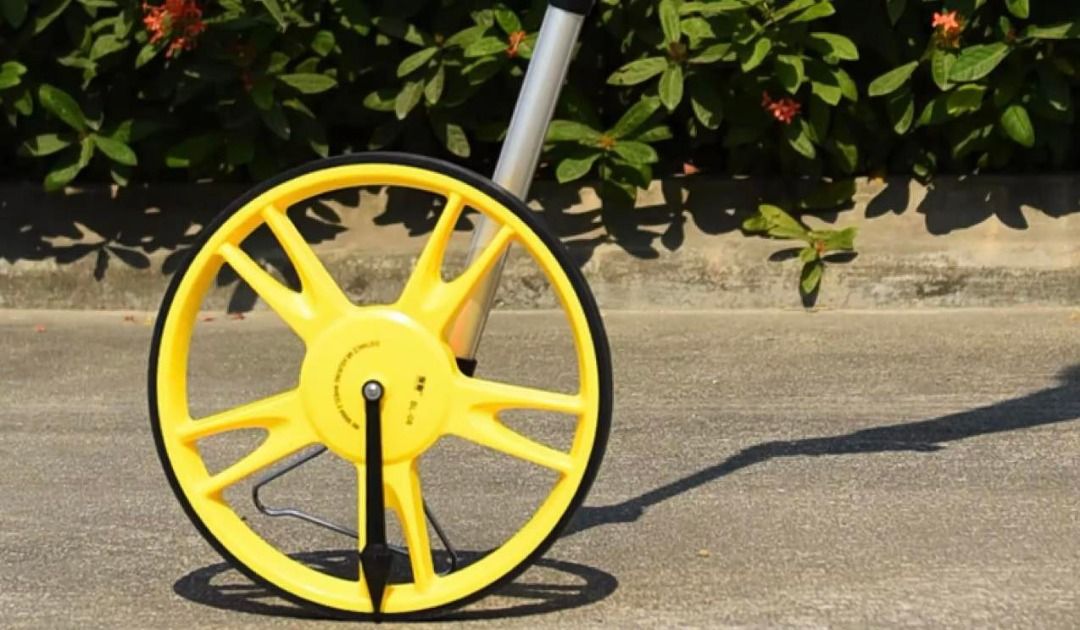 roller meter tape Digital Mechanical Folding Distance Measuring Wheel ...