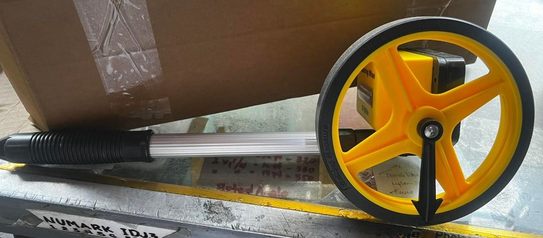 roller meter tape Digital Mechanical Folding Distance Measuring Wheel ...