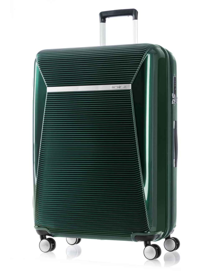 SAMSONITE ENWRAP SPINNER 75/28 (METALLIC GREEN), Hobbies & Toys, Travel ...