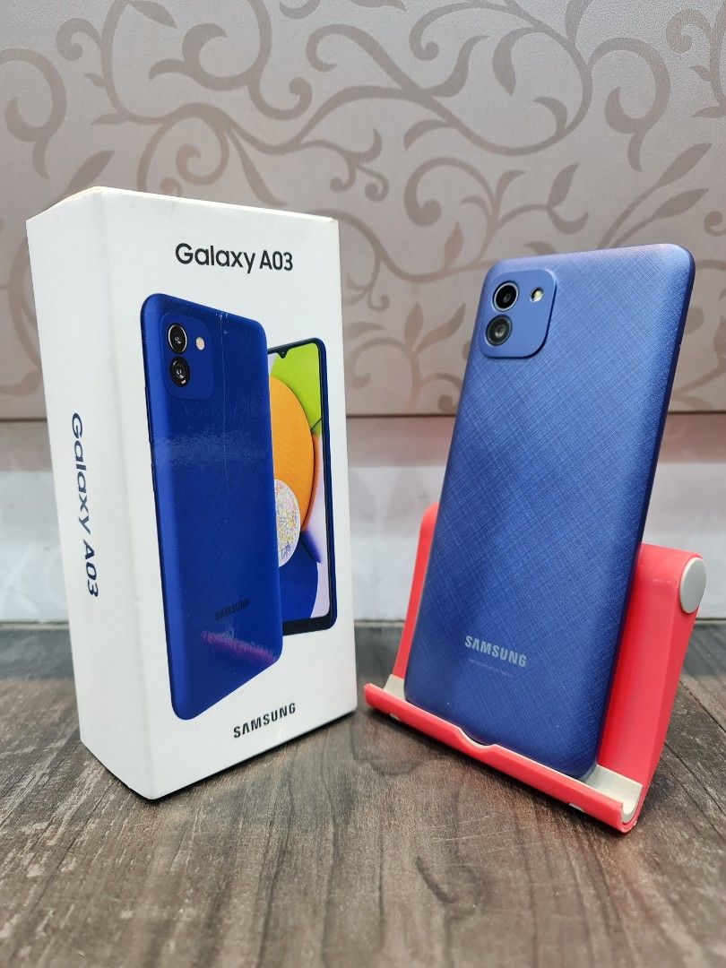 Samsung A03 4/64GB Blue 6621 *Export Set*, Mobile Phones & Gadgets ...