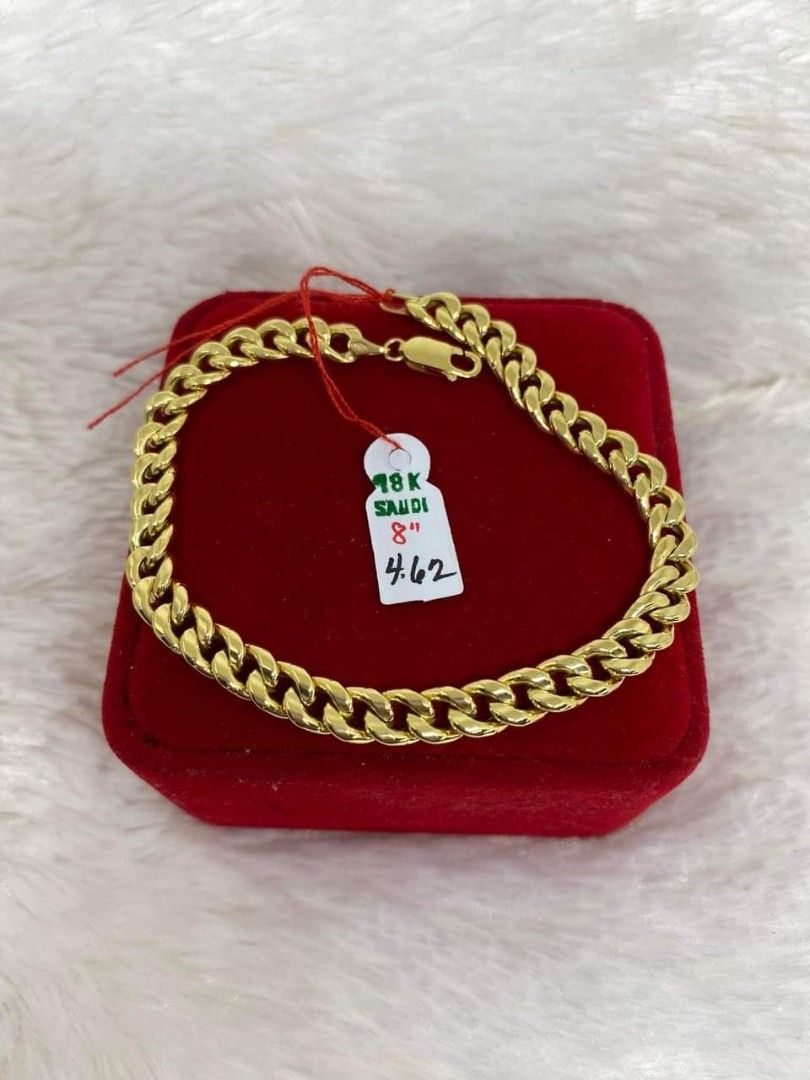 saudi gold bracelet, Women's Fashion, Jewelry & Organizers, Bracelets ...