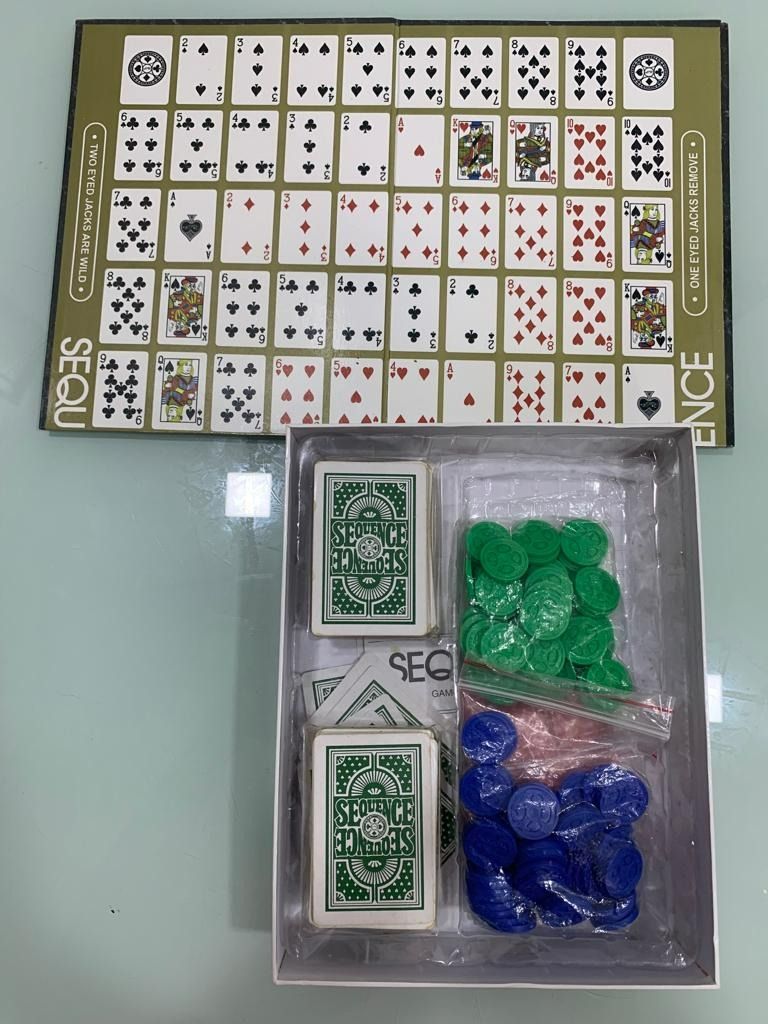 Sequence Board Game [Party game], Hobbies & Toys, Toys & Games on Carousell