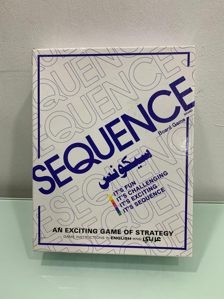 Sequence Board Game [Party game], Hobbies & Toys, Toys & Games on Carousell