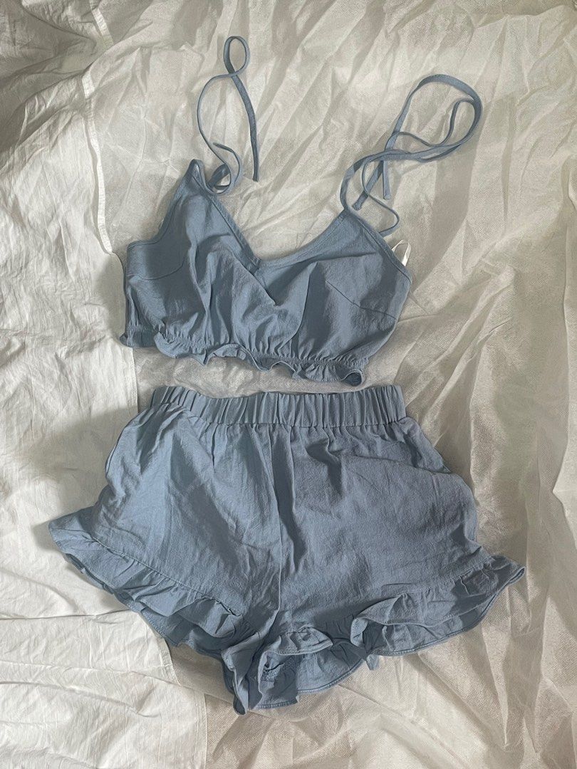 Shein - blue set/ coordinates, Women's Fashion, Dresses & Sets, Sets or ...