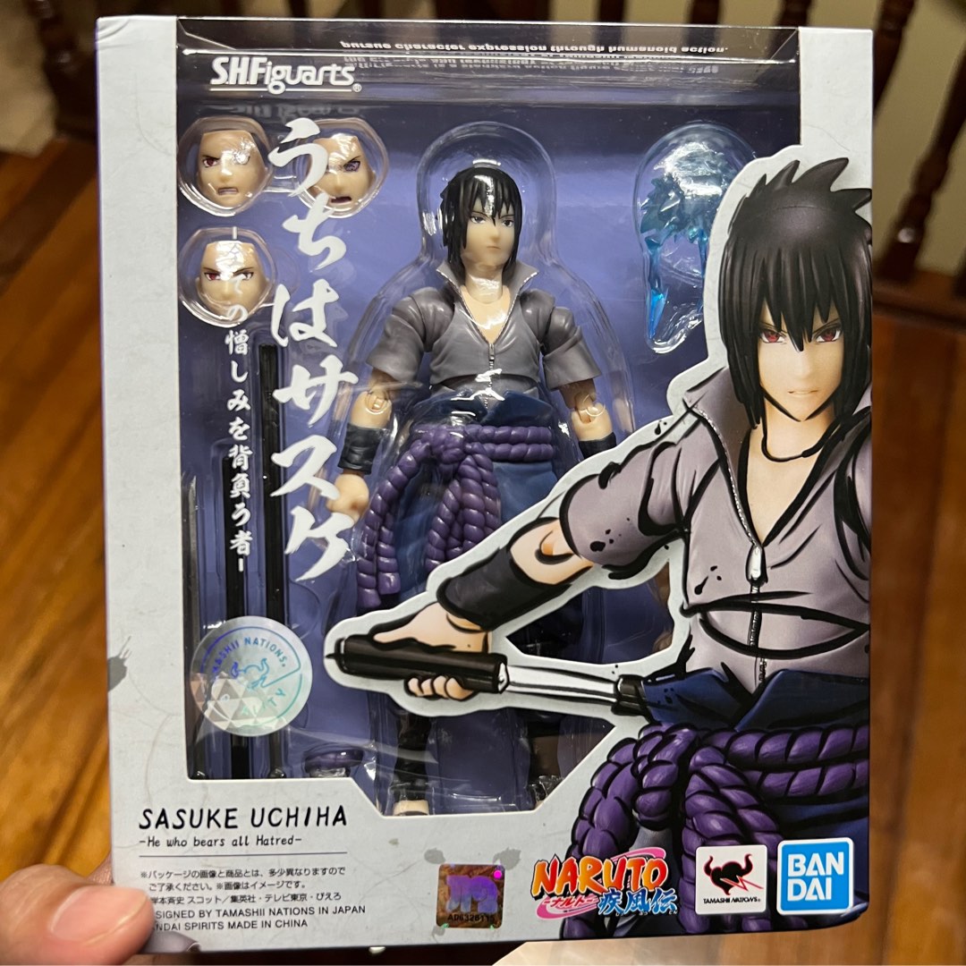 SHF Sasuke Uchiha - Bandai SH Figuarts, Hobbies & Toys, Toys & Games on ...