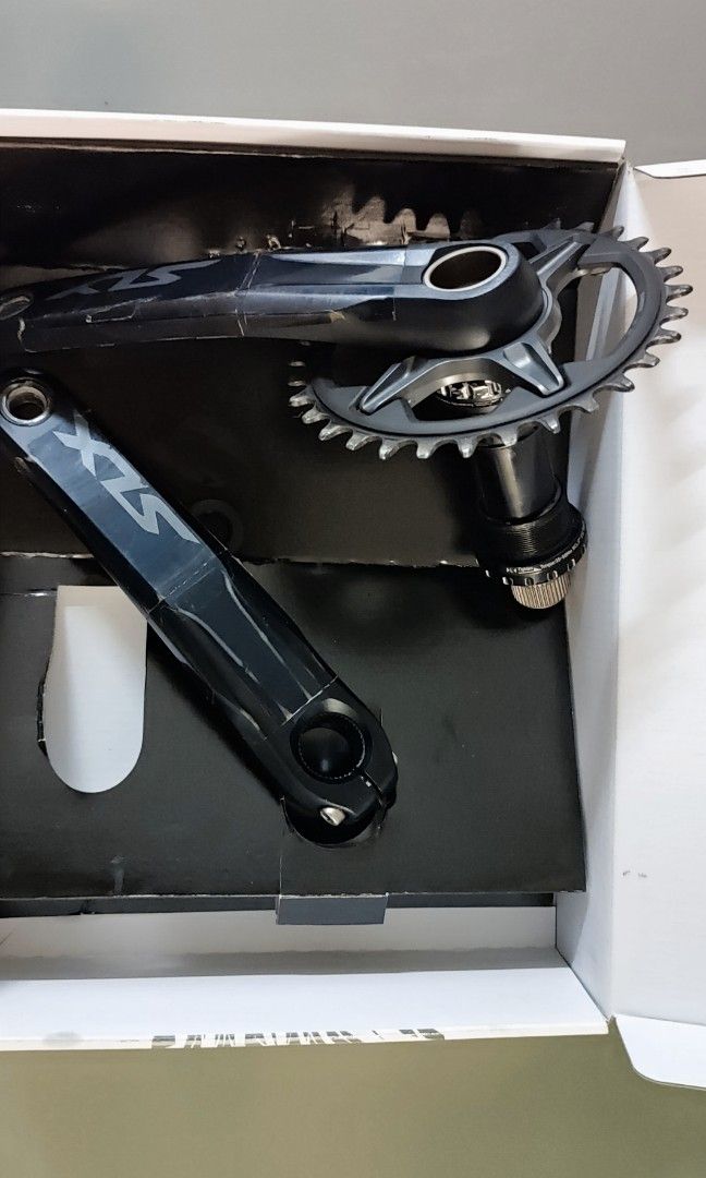 Shimano SLX Crankset with Bottom Bracket, Everything Else on Carousell