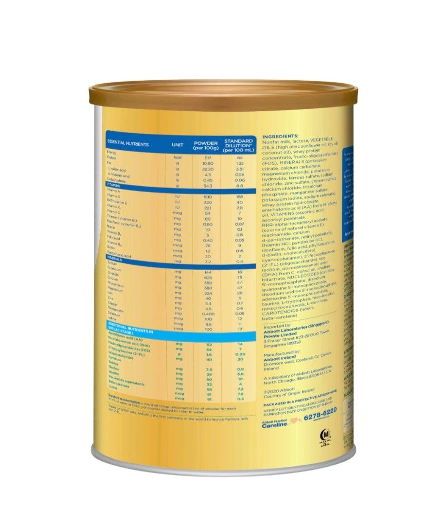 Similac Stage 1 (1.8kg), Babies & Kids, Maternity Care on Carousell