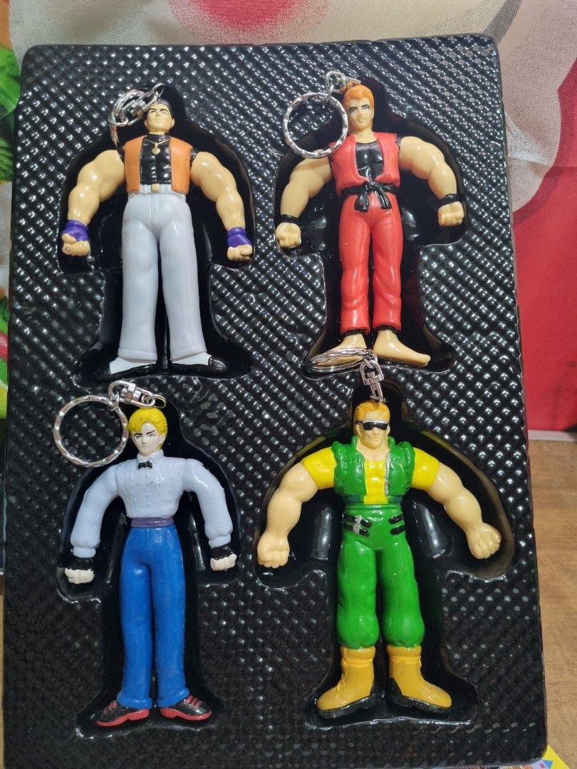 SNK Art of fighting Action Figure key chain, Hobbies & Toys, Toys ...