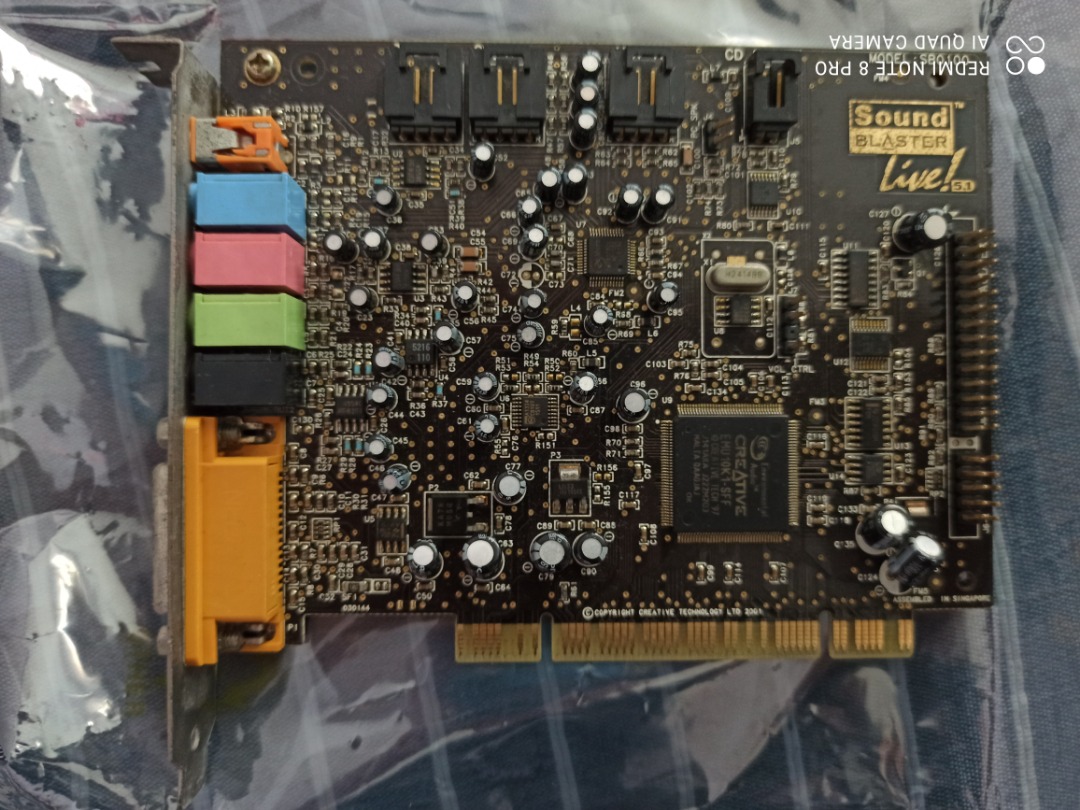 Sound blaster live card and motherboard , Computers & Tech, Desktops on ...