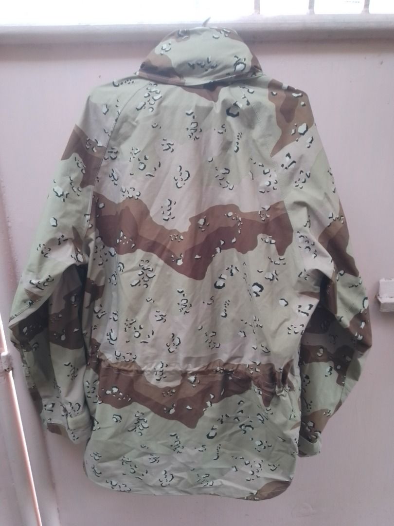 Spanish Army Desert Storm Chocolate Chip Camo Jacket with Hood, Men's ...