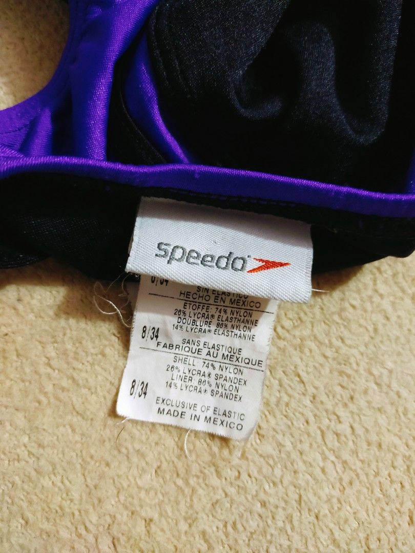 SPEEDO QUANTUM SPLICE ONE PIECE SWIMSUIT, Women's Fashion, Swimwear ...