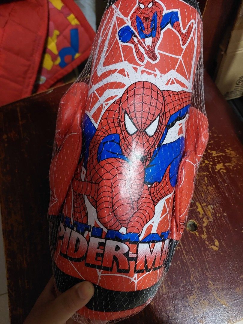 Spiderman Boxing set (gloves and punching bag), Hobbies & Toys, Toys ...