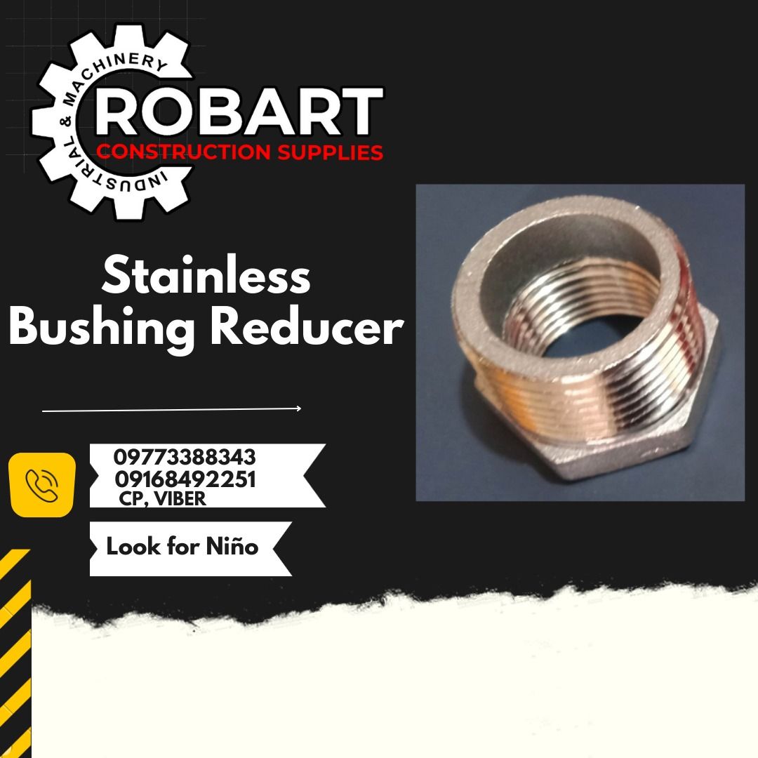 Stainless Bushing Reducer, Commercial & Industrial, Construction Tools ...
