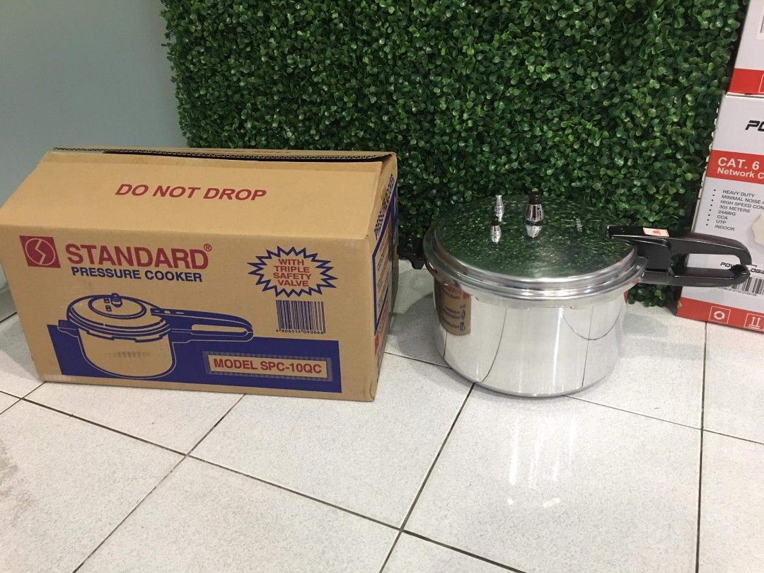 Standard 10 Quartz Pressure Cooker SPC-10QC, Furniture & Home Living ...