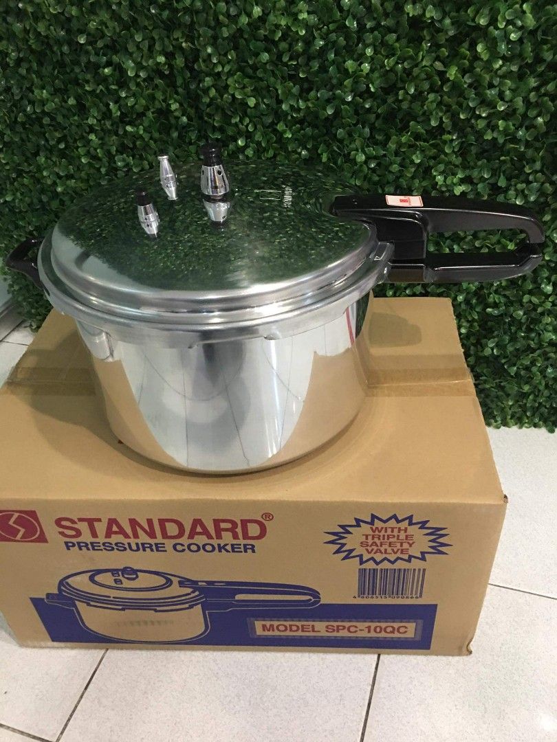 Standard 10 Quartz Pressure Cooker SPC-10QC, Furniture & Home Living ...