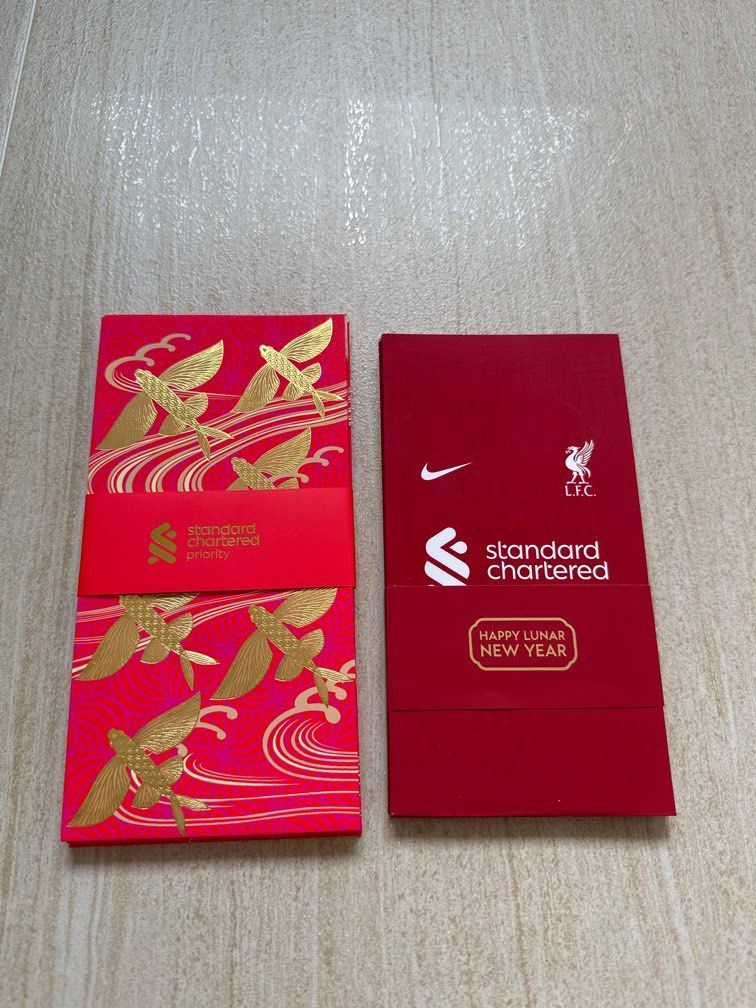 Standard chartered priority banking red packet, Hobbies & Toys ...