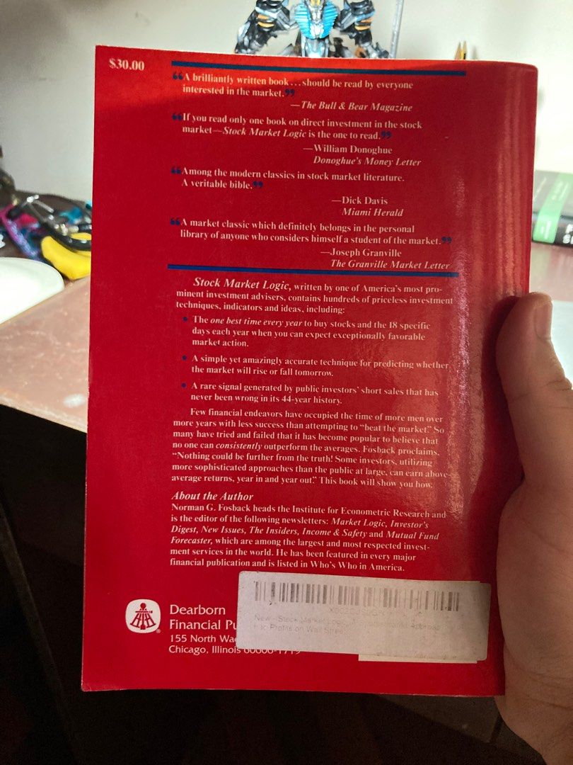 Stock Market Logic: A sophisticated approach to profits on WallStreet ...