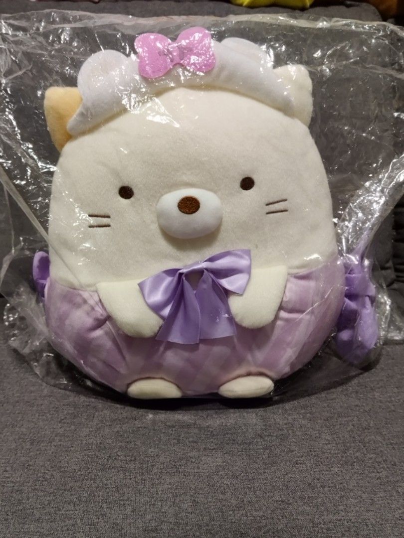 Sumikko Gurashi Neko Cat and Tokage Dinosaur Plush Toy (Special Design ...