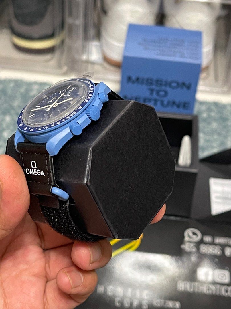 Swatch x Omega Neptune, Luxury, Watches on Carousell