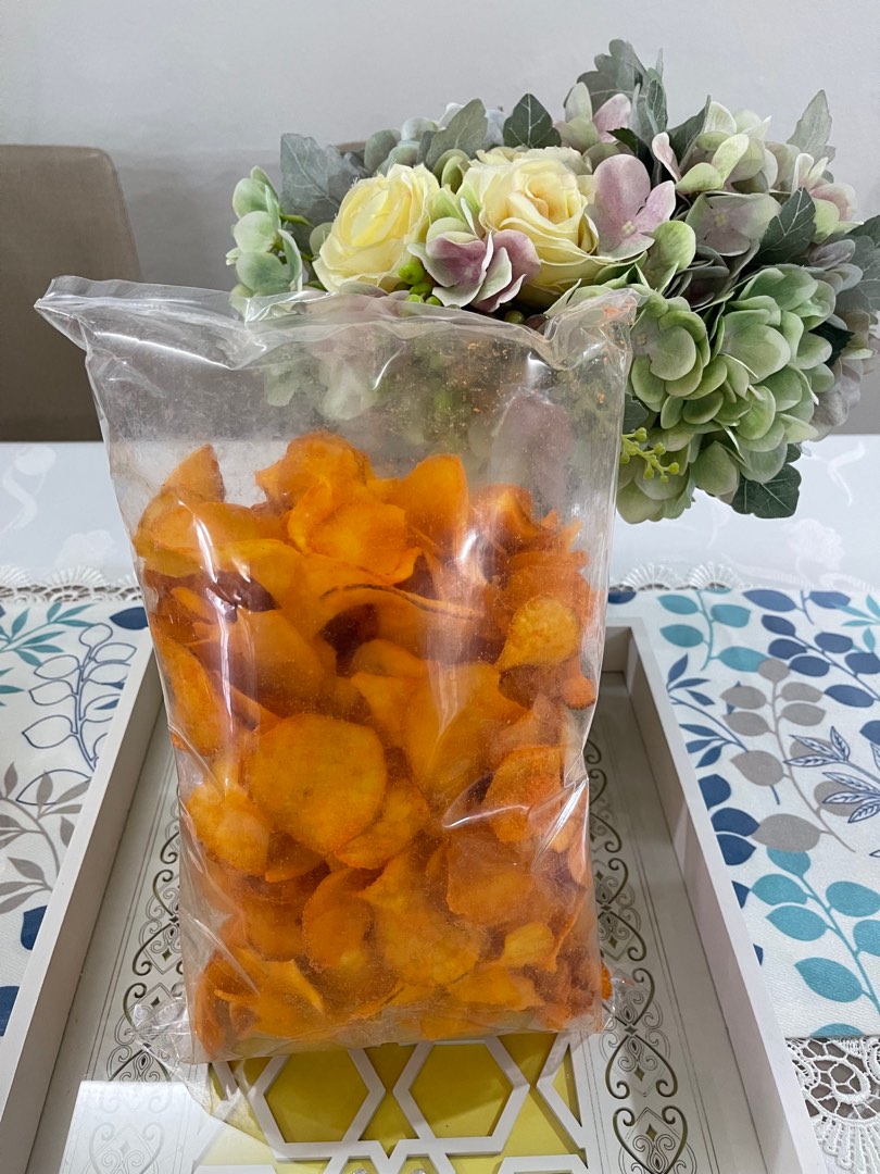 Tapioca Chips ( Spicy Cheese), Food & Drinks, Homemade Bakes on Carousell