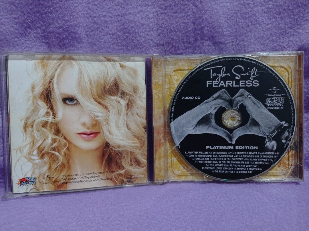 Taylor Swift Fearless Platinum Edition Hobbies Toys Music