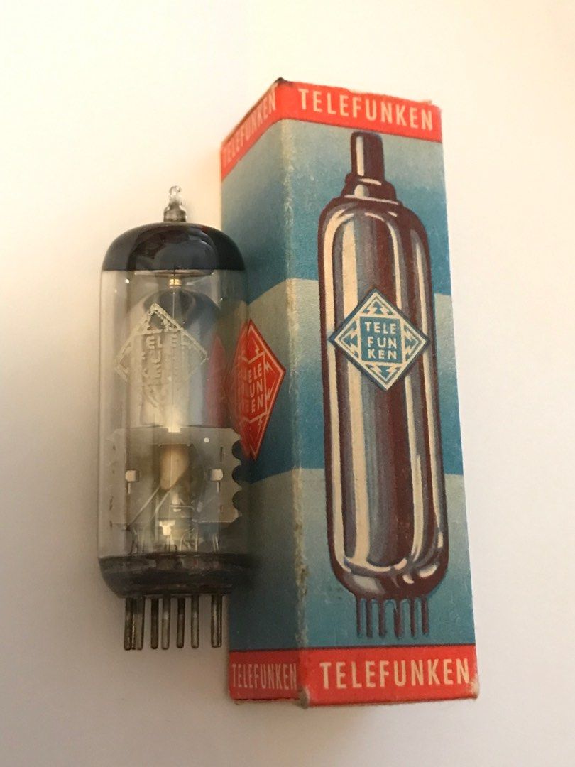 Telefunken EM80 Magic Eye Tuning Indicator Vacuum Tube, Audio, Other ...
