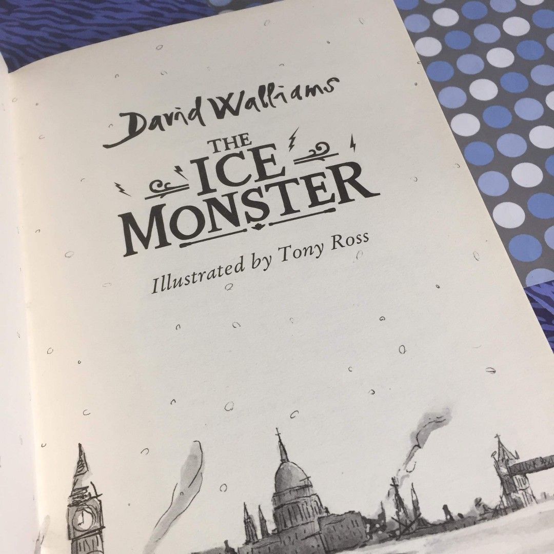 The Ice Monster by David Walliams, Hobbies & Toys, Books & Magazines ...