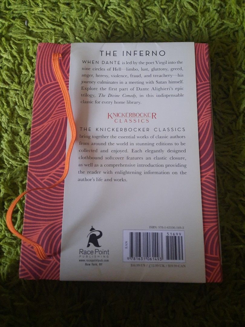 The Inferno by Dante Alighieri (Epic Poem / Classic / Literature ...