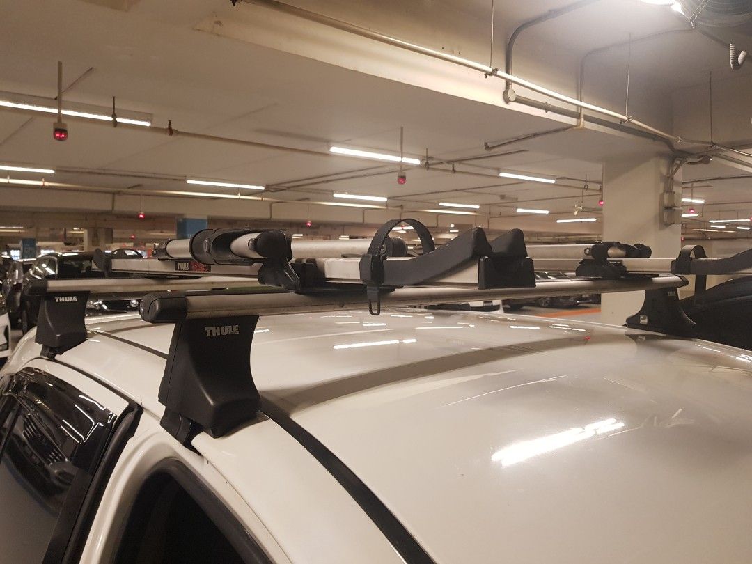 Thule rooft rack bicycle rack carrier myvi, Auto Accessories on Carousell