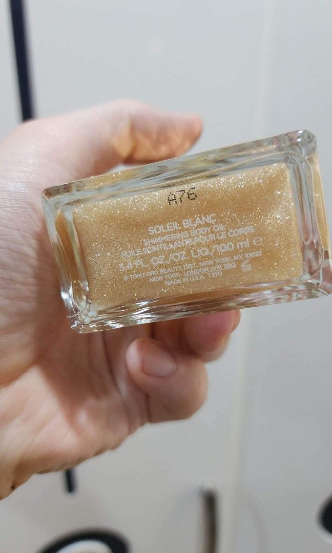 Tom Ford Soleil Blanc Shimmering Body Oil 100ml, Beauty & Personal Care ...